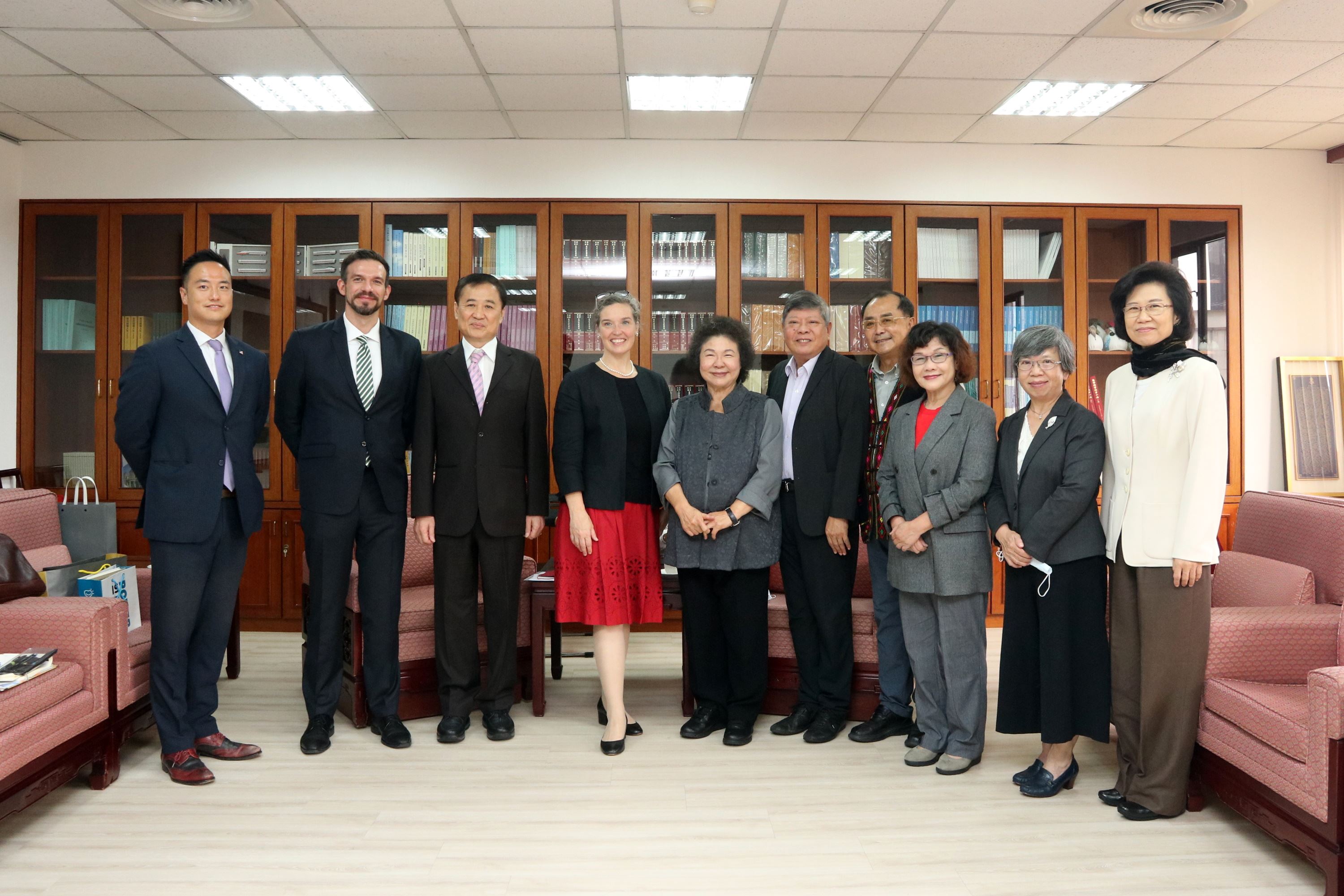 New AIT Director Visits CY President for Deeper Human Rights Cooperation